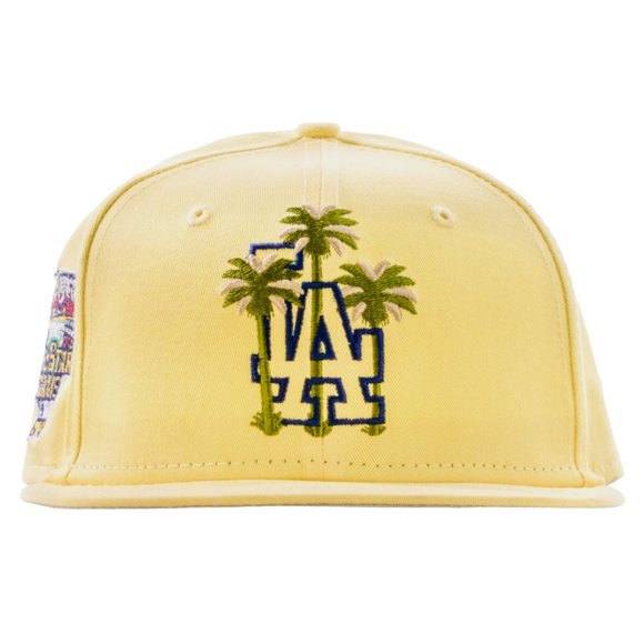 New Era | Accessories | New Era Los Angeles Dodgers Canary Yellows Palm ...